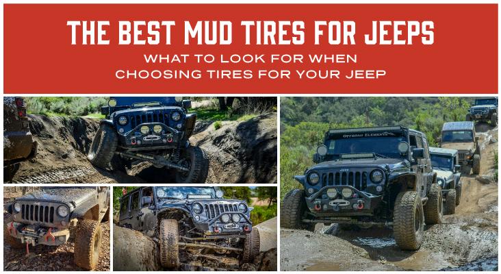The Best Mud Tires For Jeeps – TreadWright Tires CA